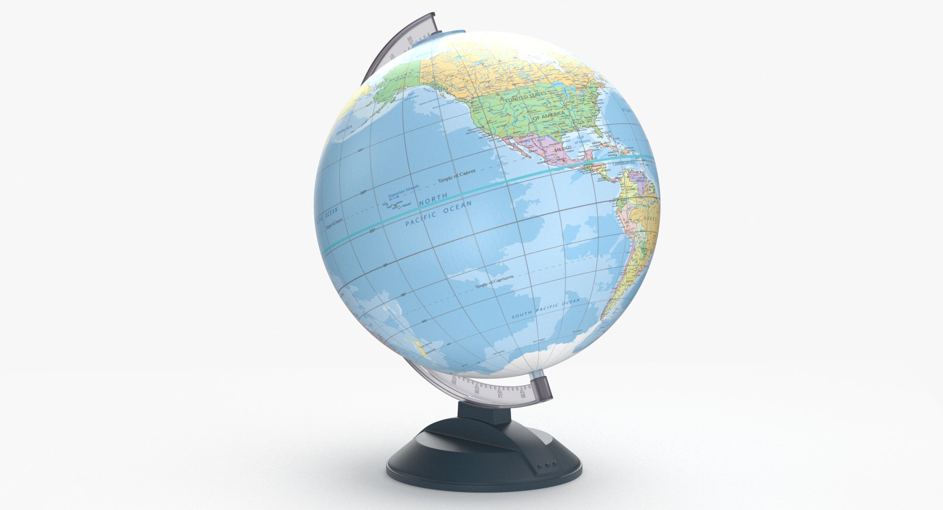 Globe Type 01 3D Model - TurboSquid 2194067