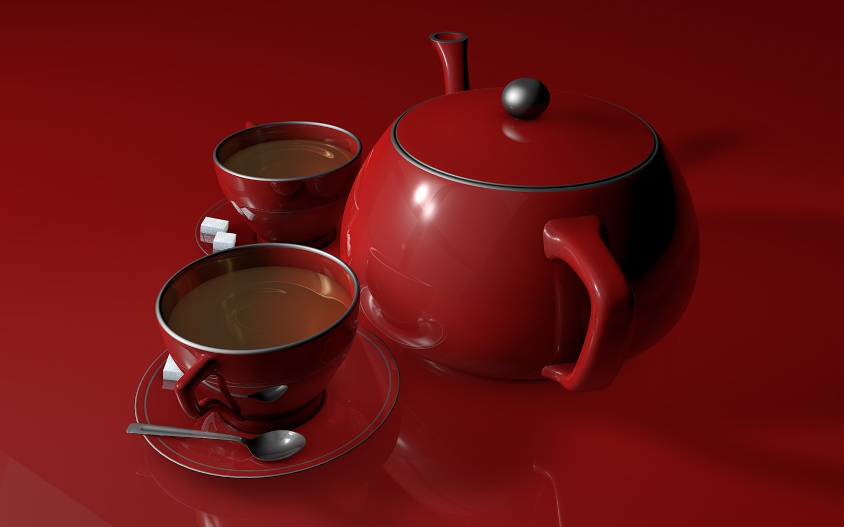 tea pot 3d model