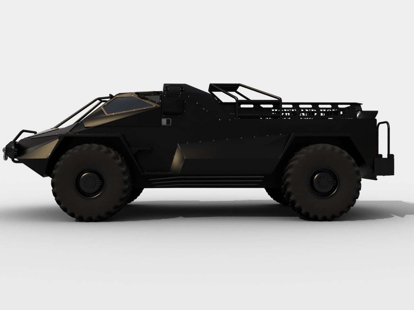 3D Model Ripsaw Wheeled Version - TurboSquid 1605763