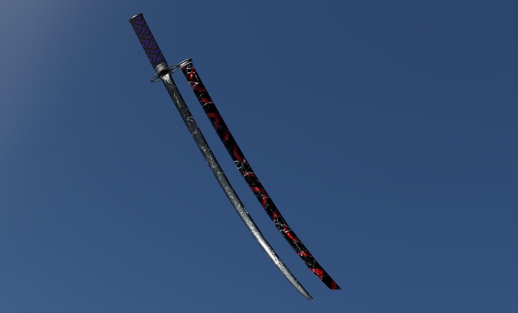 Overloaded Katana With Multiple Phases And Colors 3D Model - TurboSquid ...
