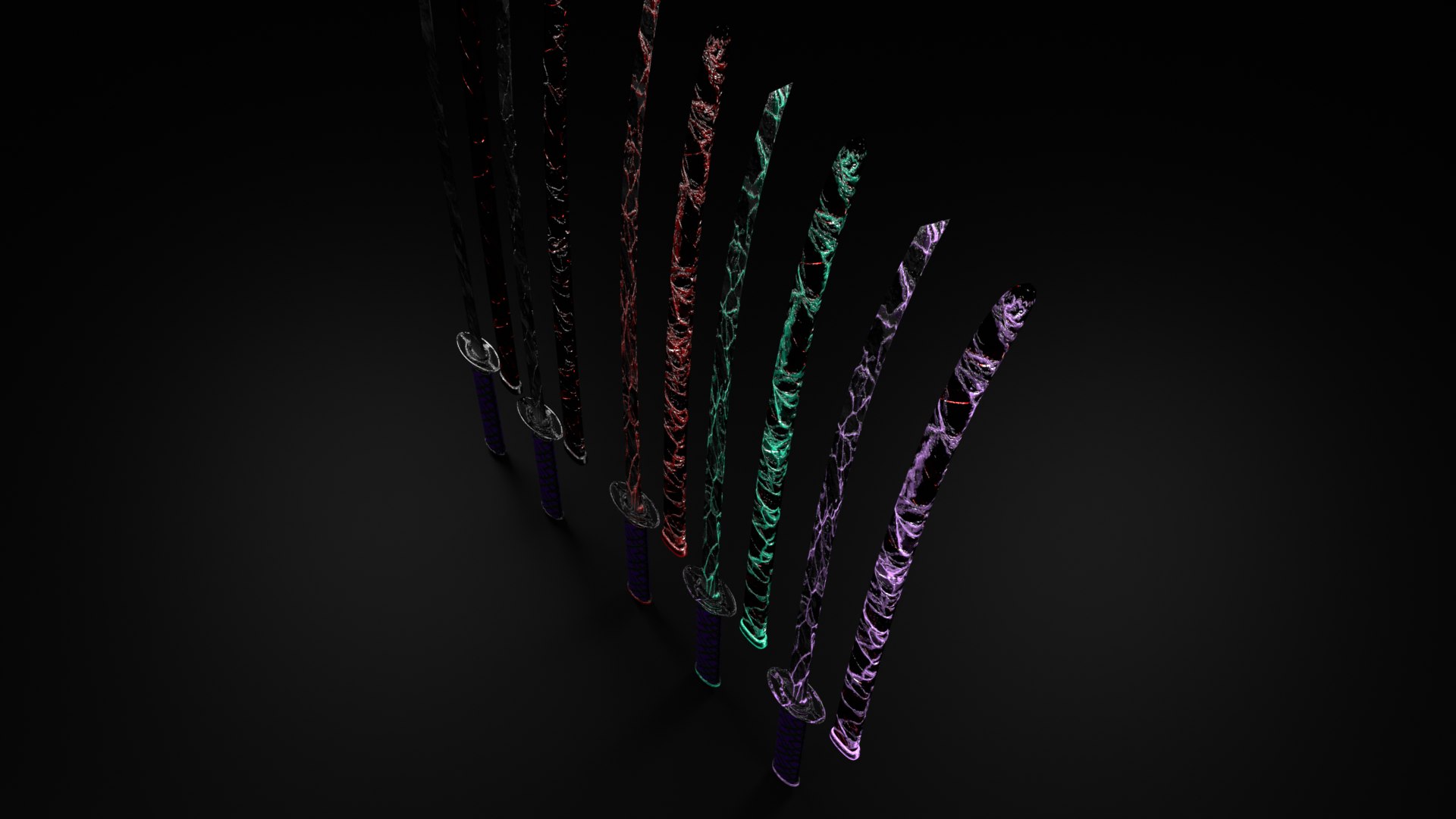 Overloaded Katana With Multiple Phases And Colors 3D Model - TurboSquid ...