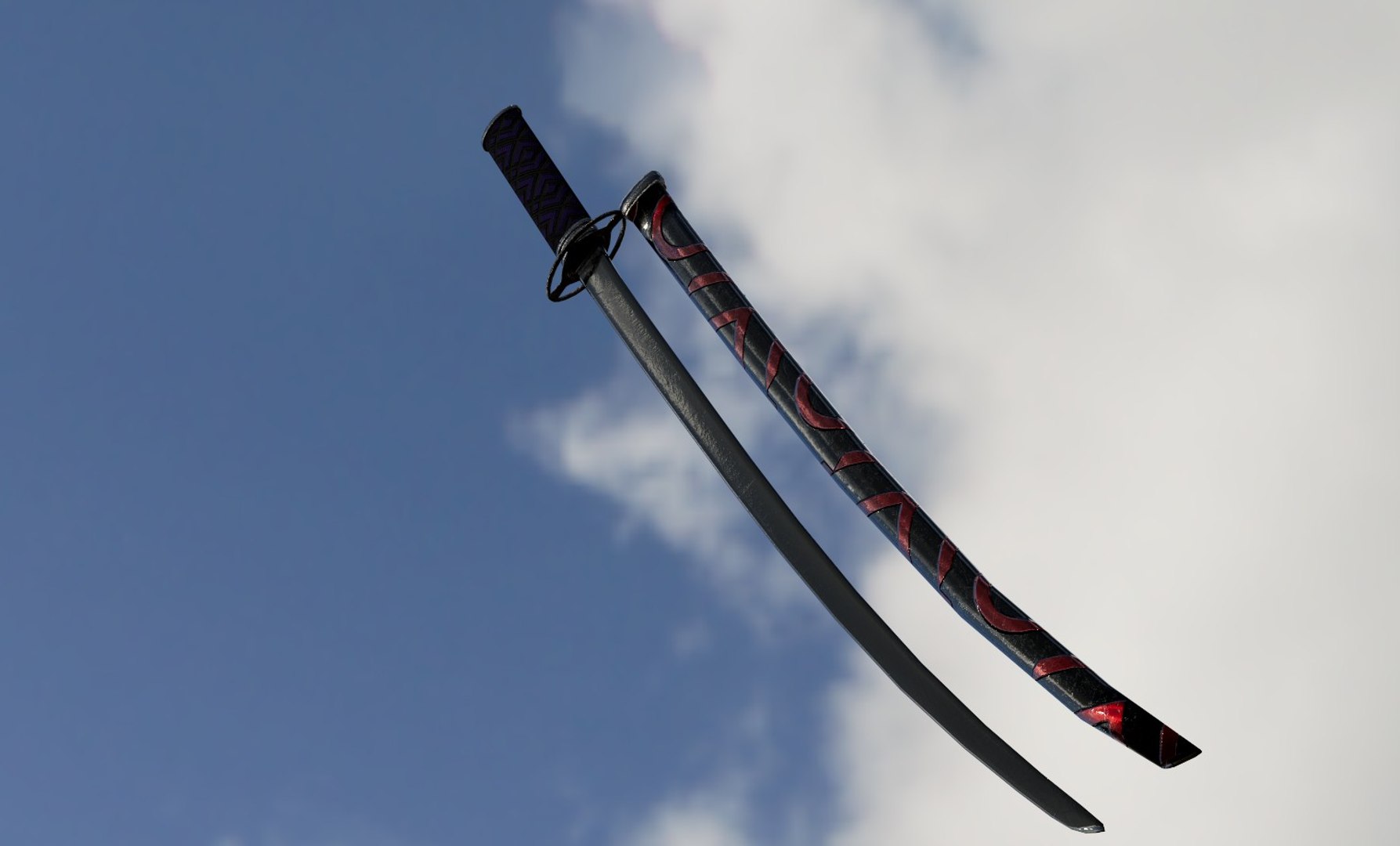 Overloaded Katana With Multiple Phases And Colors 3D Model - TurboSquid ...