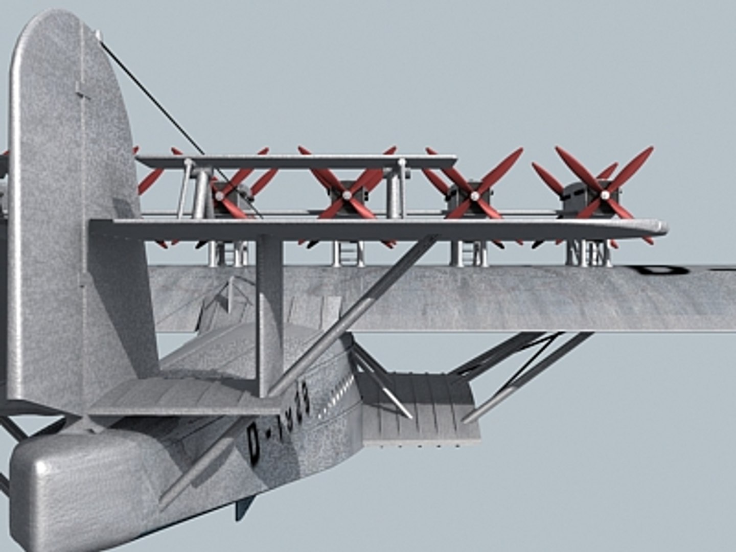 3ds Max Dornier Do-x