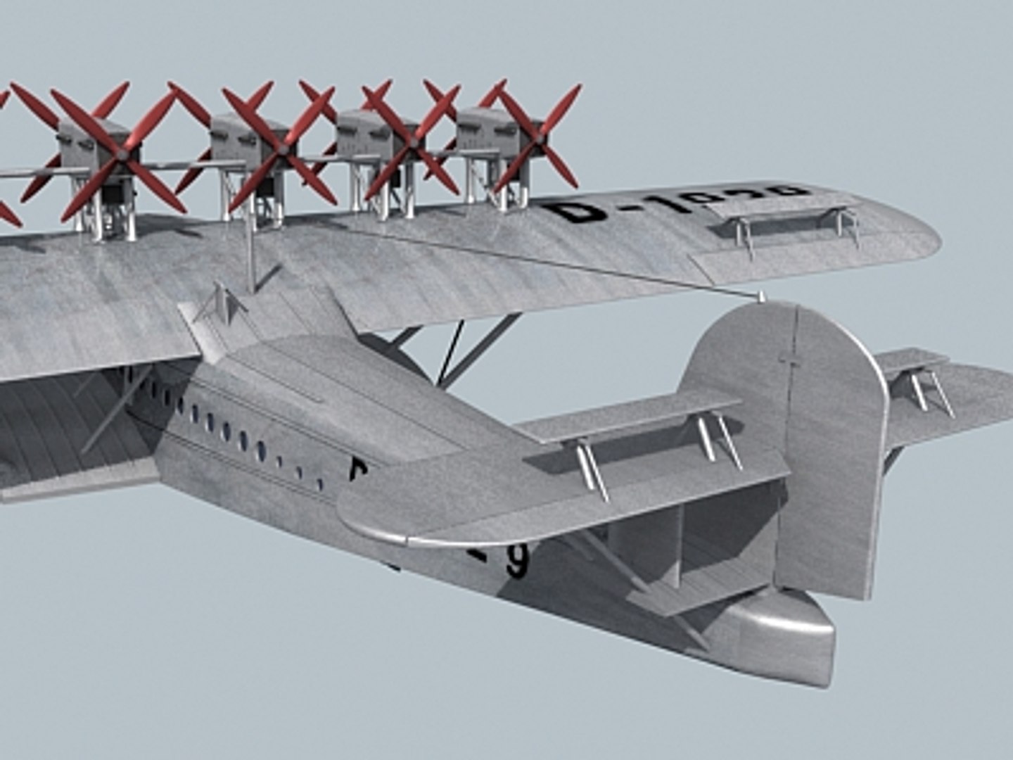 3ds Max Dornier Do-x