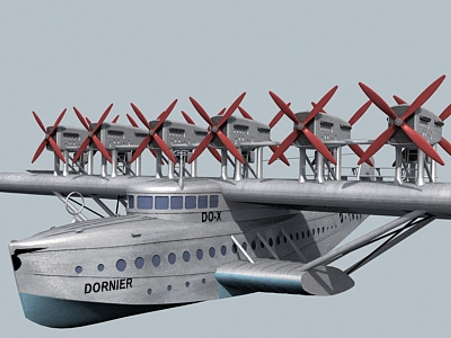3ds Max Dornier Do-x