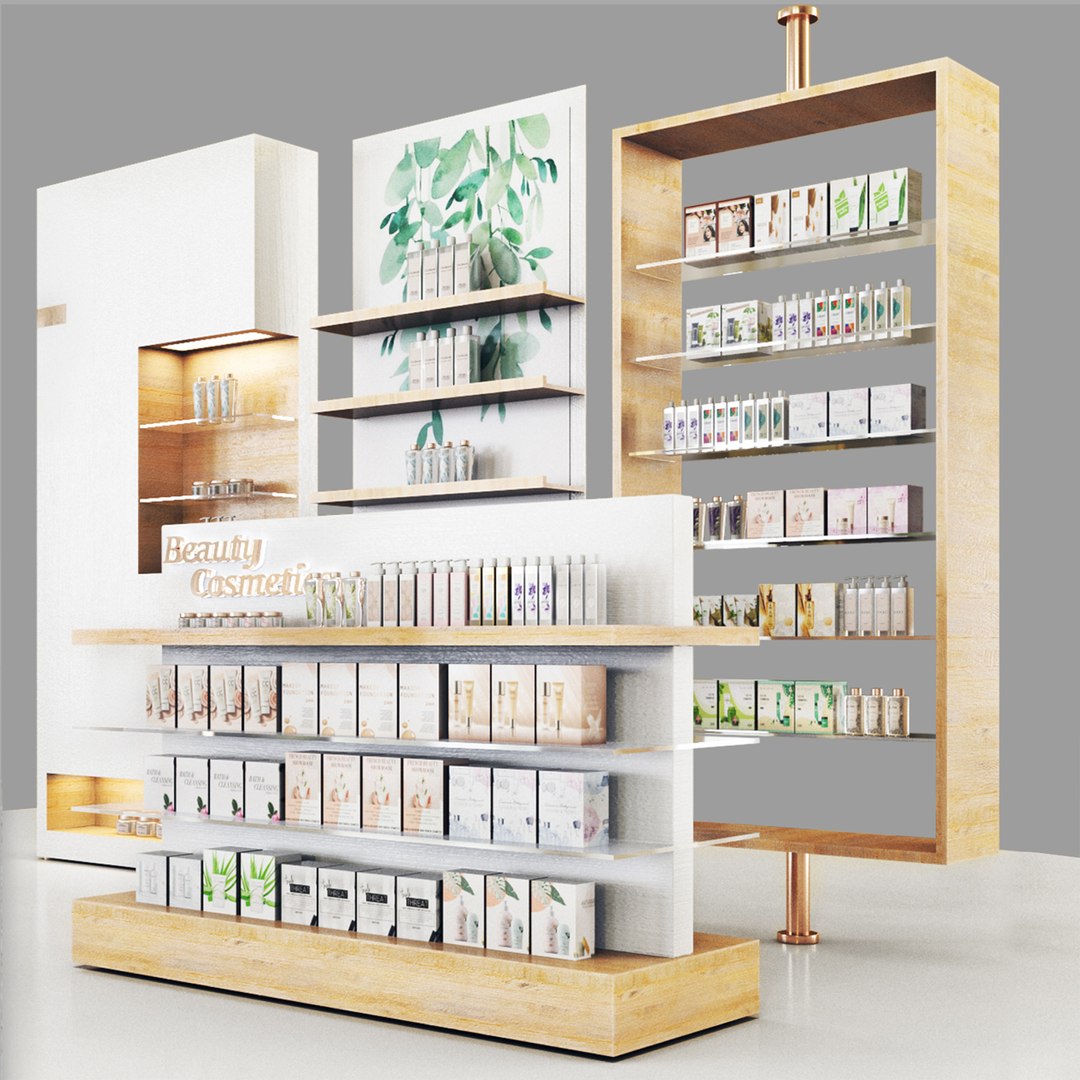 3D Model Drugstore Pharmacy - TurboSquid 2117341