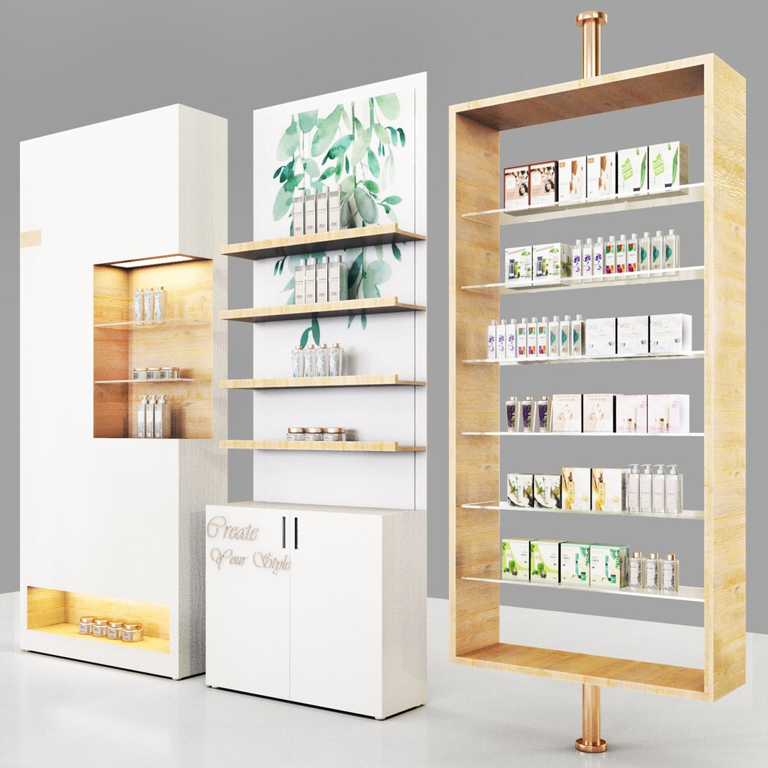 3D Model Drugstore Pharmacy - TurboSquid 2117341