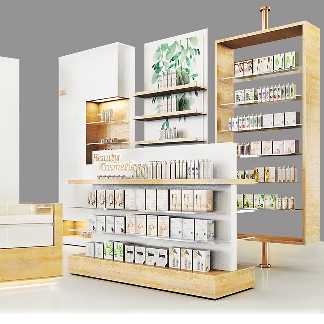 3D Model Drugstore Pharmacy - TurboSquid 2117341
