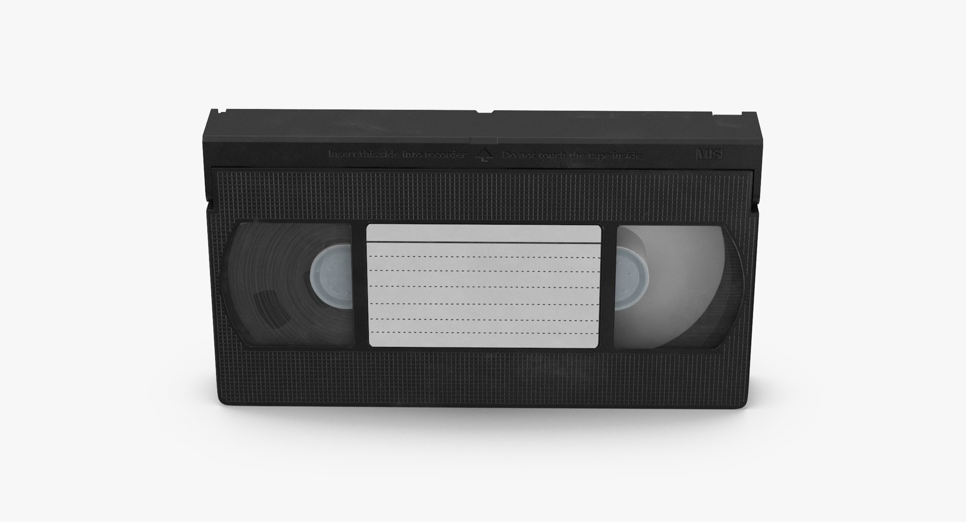 3d Model Vhs Cassette
