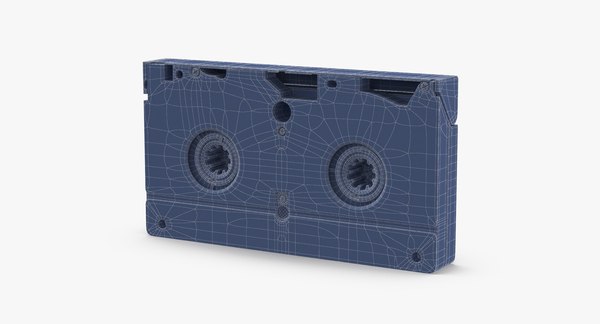 3d model vhs cassette