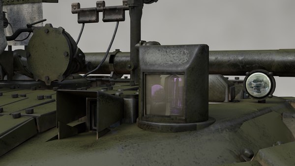 Main battle tank t-80 model - TurboSquid 1452331