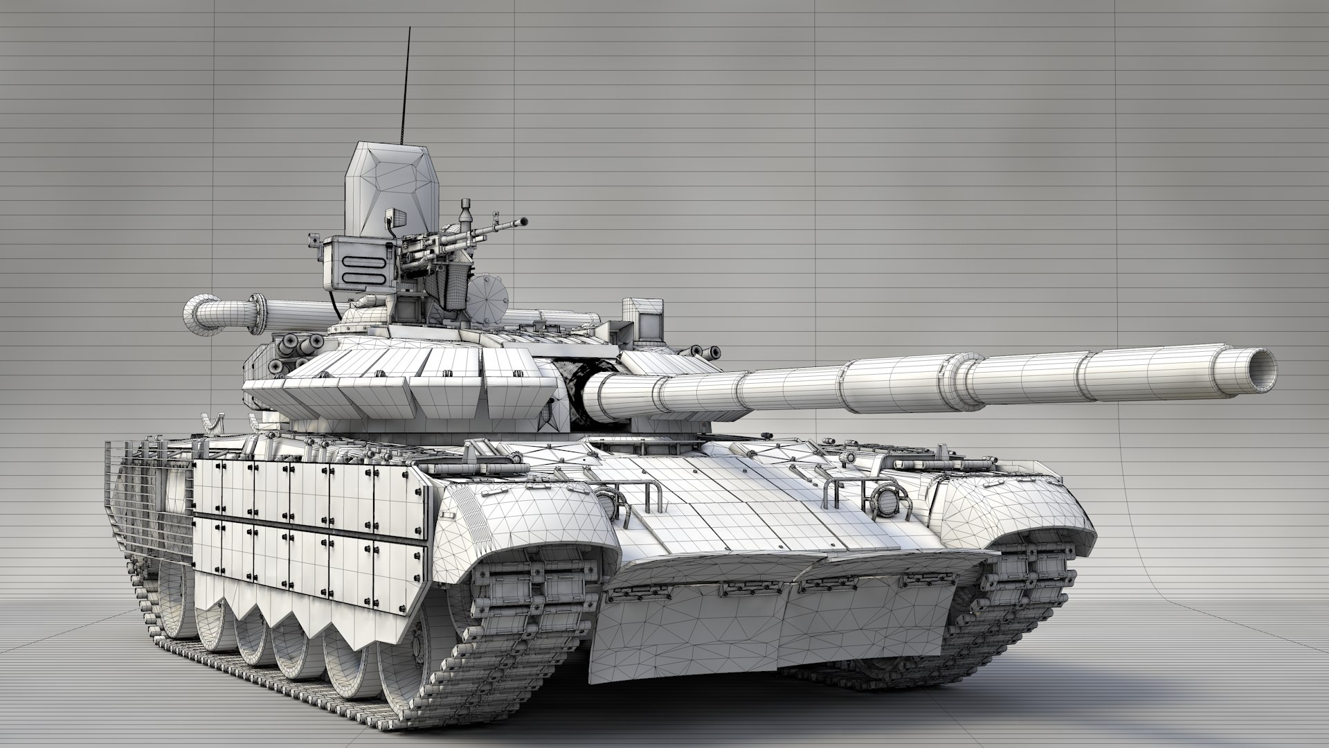Main Battle Tank T-80 Model - TurboSquid 1452331
