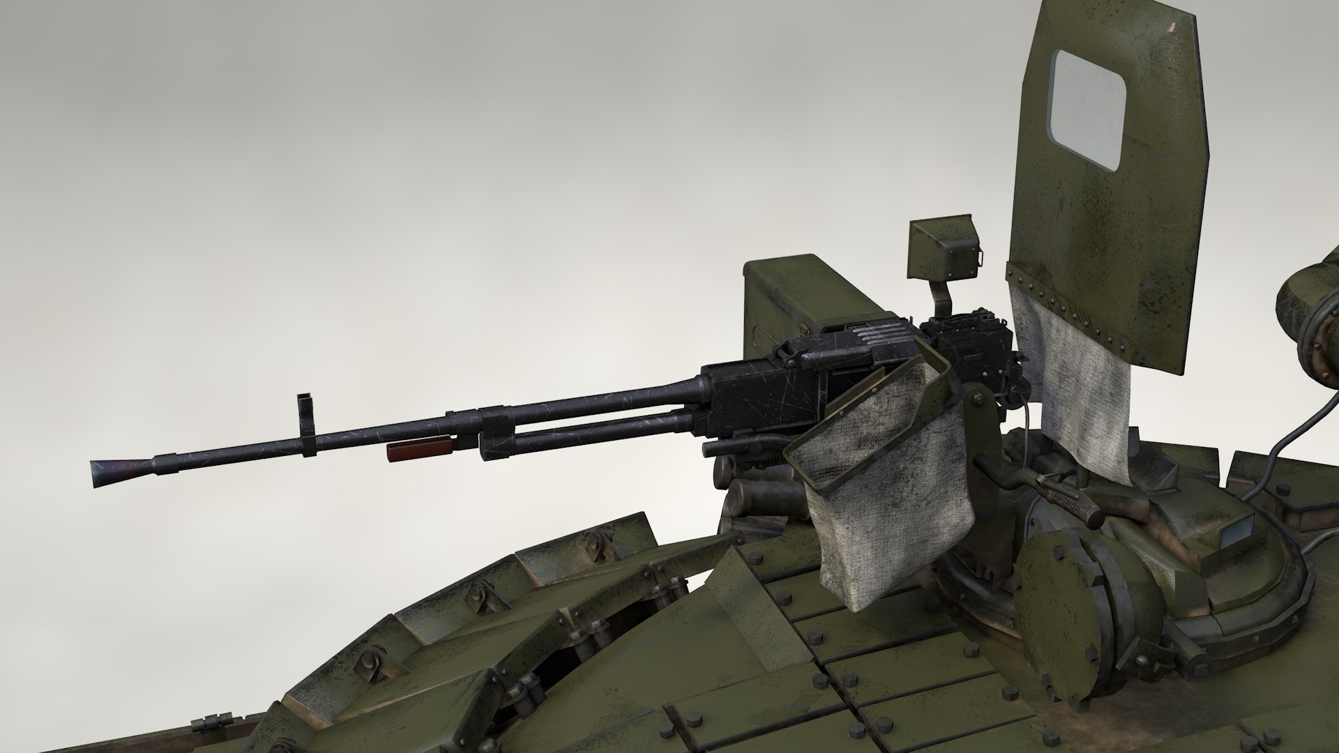 Main Battle Tank T-80 Model - TurboSquid 1452331