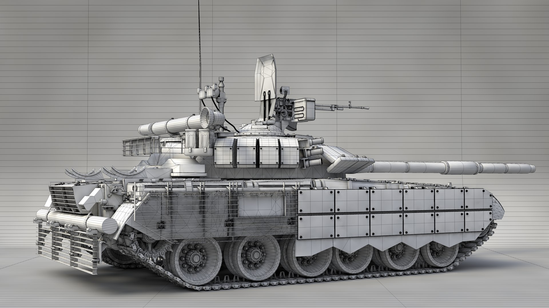 Main Battle Tank T-80 Model - TurboSquid 1452331