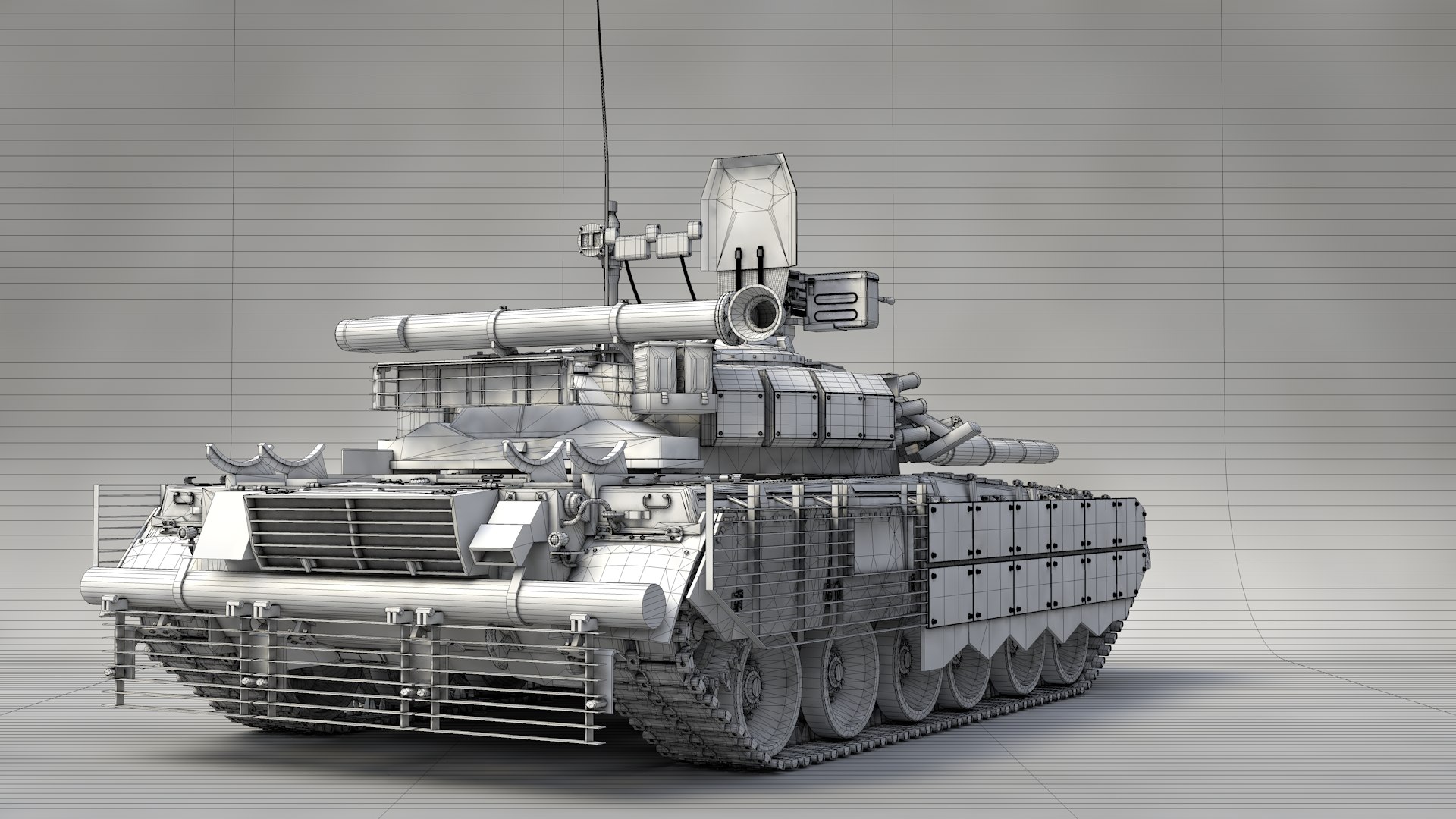 Main Battle Tank T-80 Model - TurboSquid 1452331