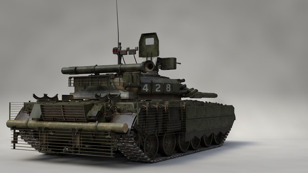 Main battle tank t-80 model - TurboSquid 1452331