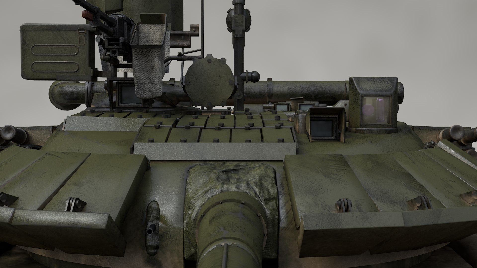 Main Battle Tank T-80 Model - TurboSquid 1452331