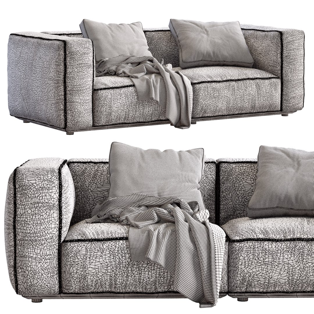 3D Sofa Marechiaro By Arflex 2 Model - TurboSquid 1955185