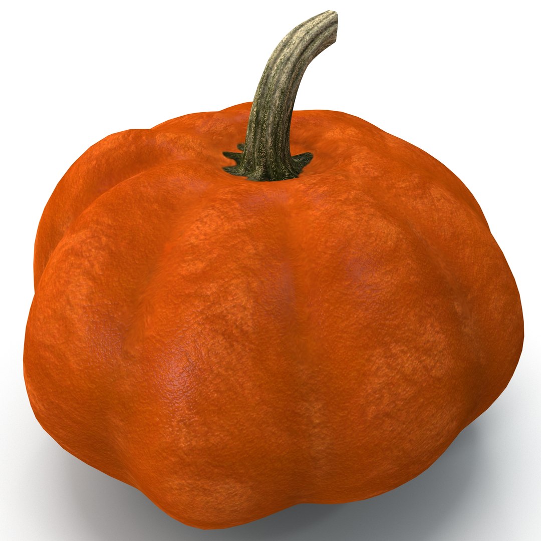 3ds max pumpkin