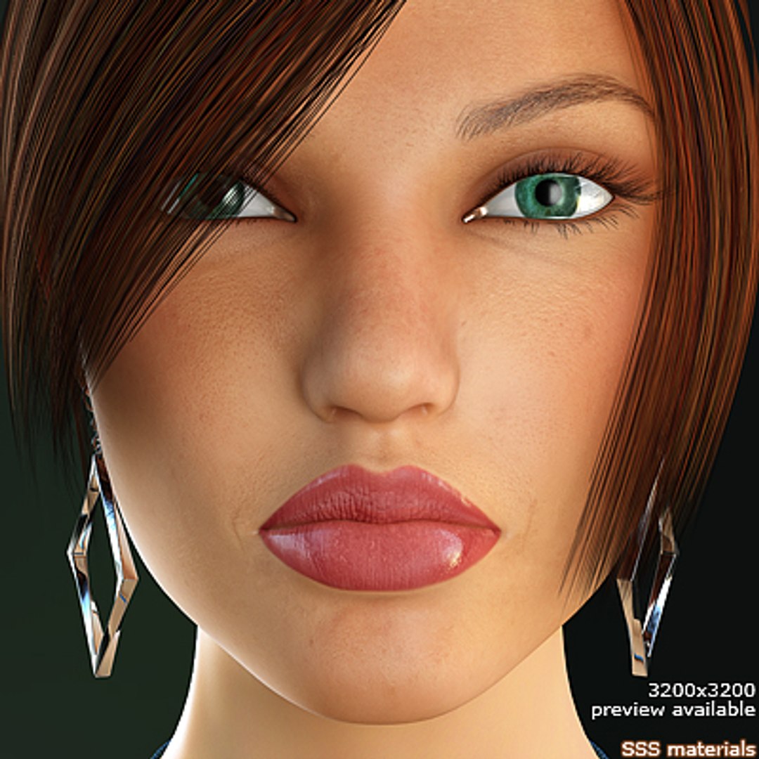 3d model amy v2 6 sss