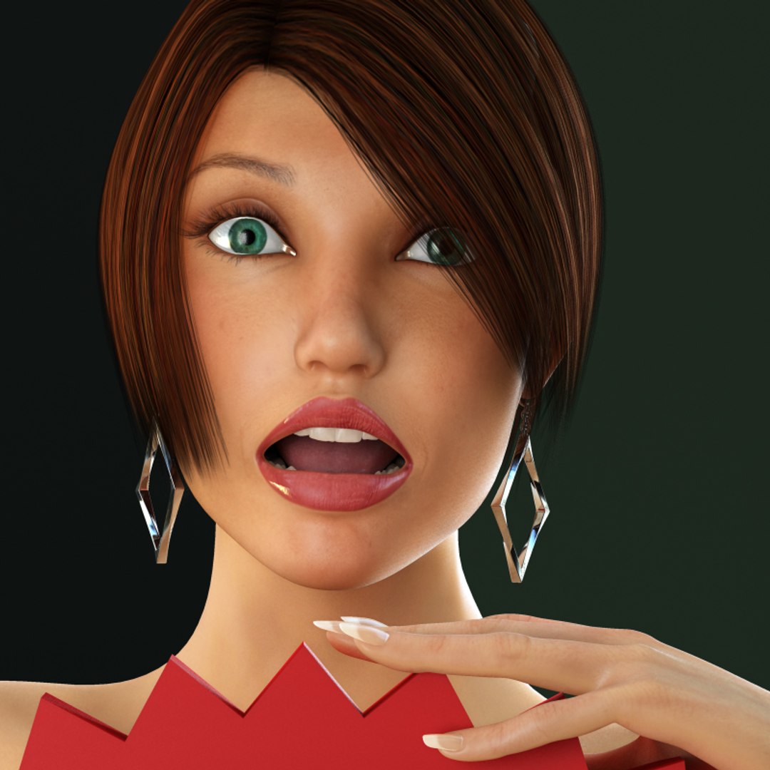 3d model amy v2 6 sss