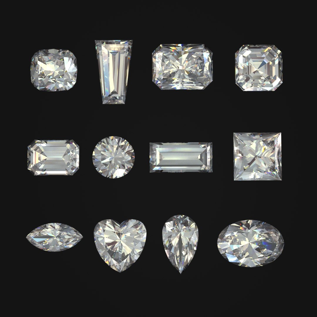 Diamond Cuts Arnold 3D Model - TurboSquid 1351829