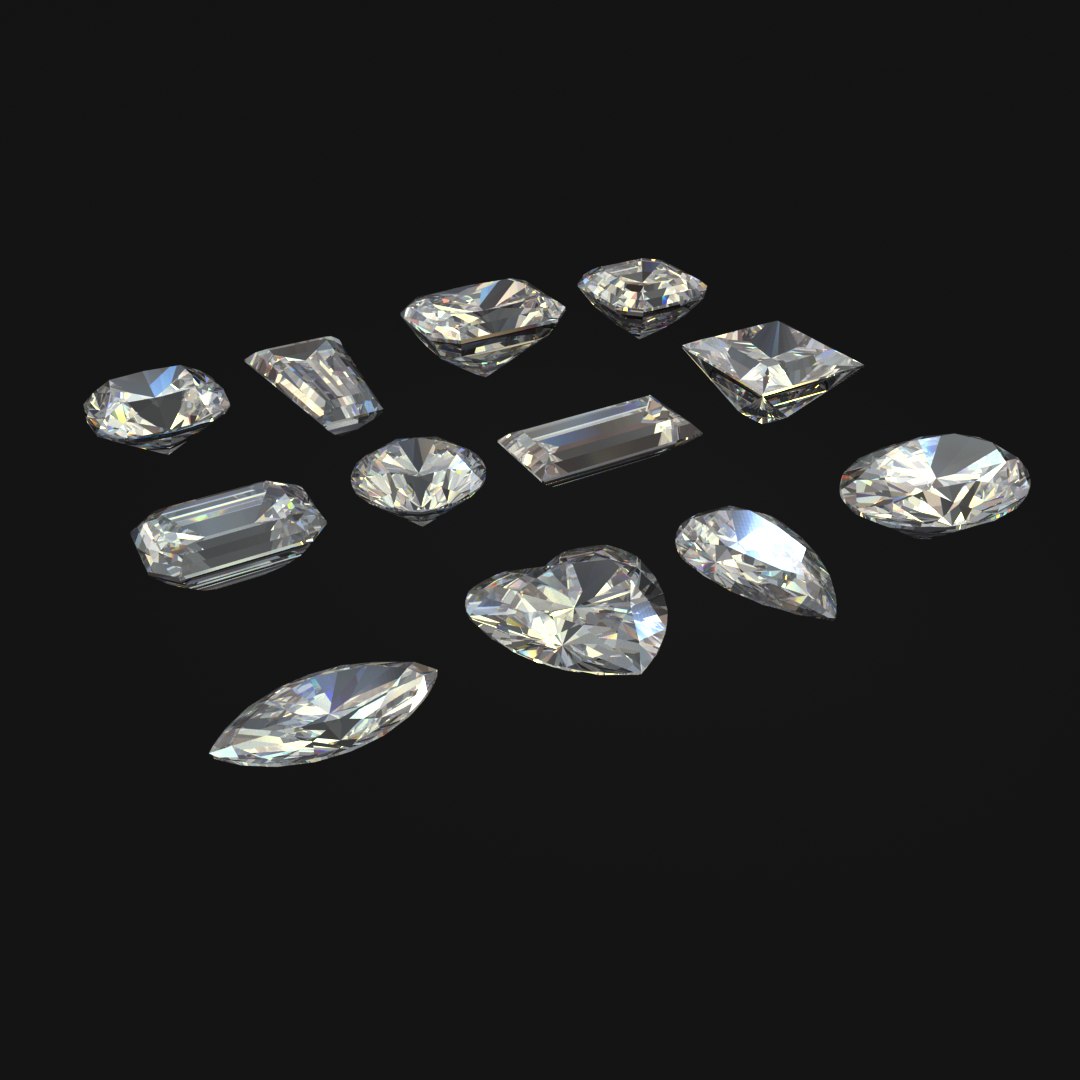 Diamond Cuts Arnold 3D Model - TurboSquid 1351829