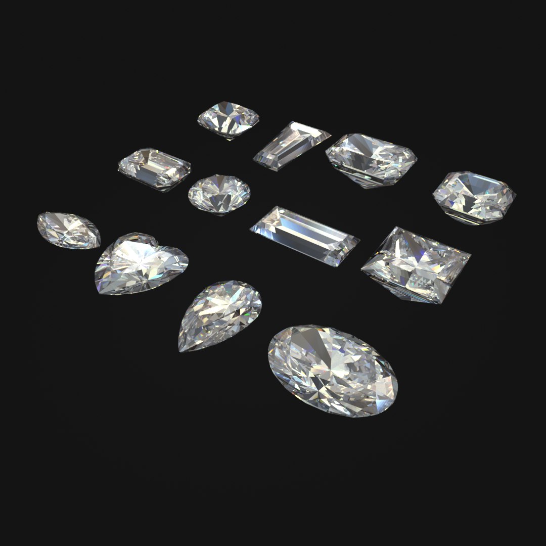 Diamond Cuts Arnold 3D Model - TurboSquid 1351829