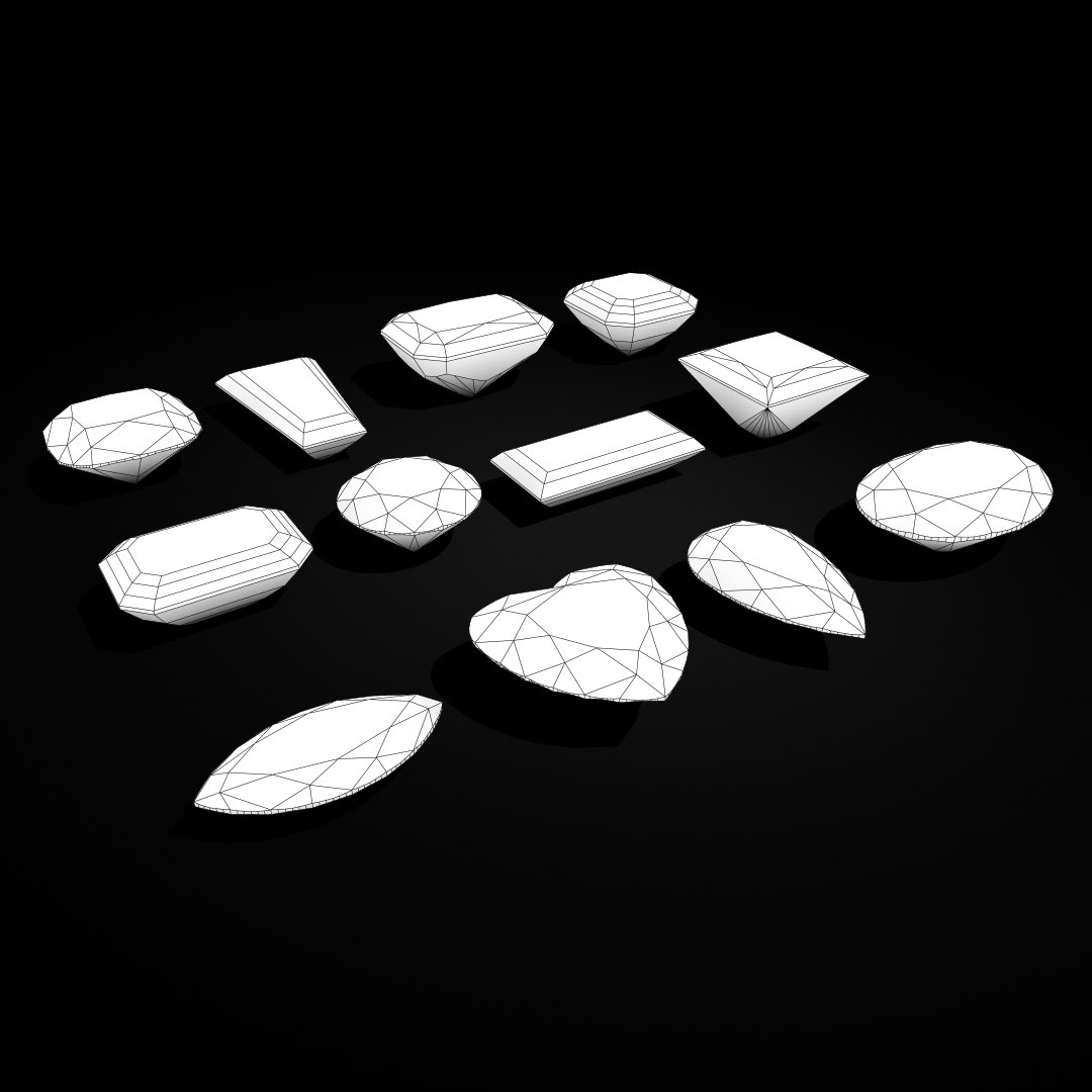 Diamond Cuts Arnold 3D Model - TurboSquid 1351829