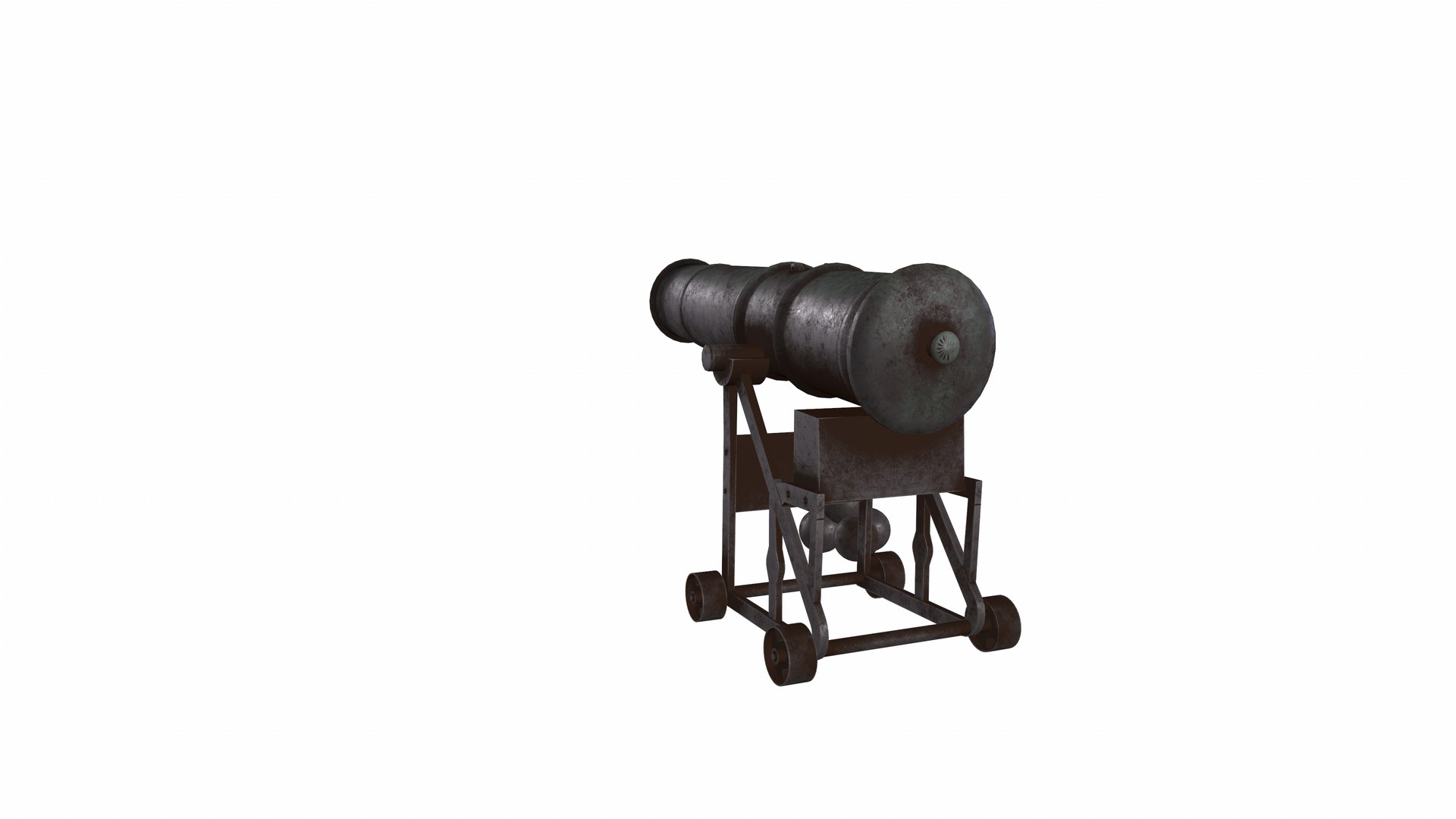 Cannon Model - TurboSquid 1701545