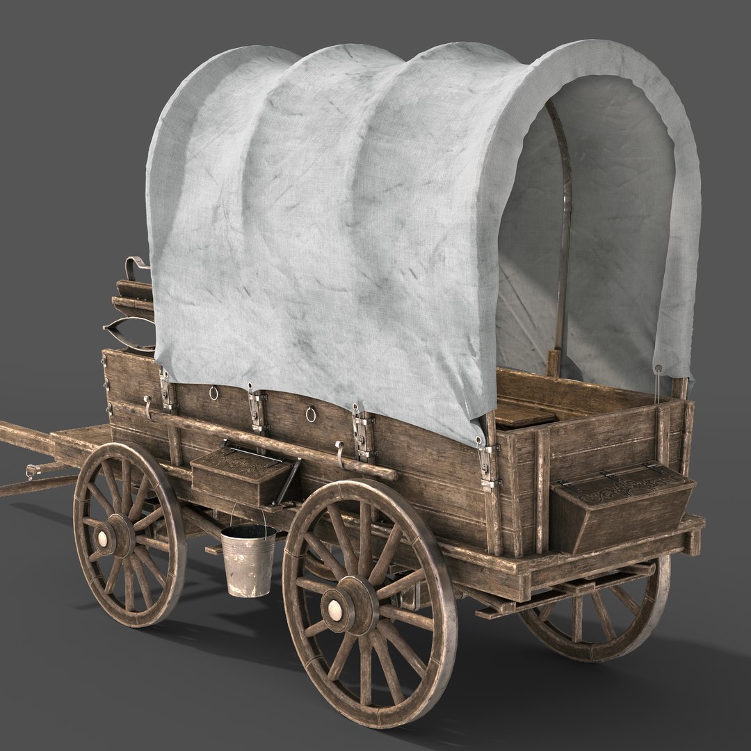 Wagon Vehicle Transportation 3D Model - TurboSquid 1523688