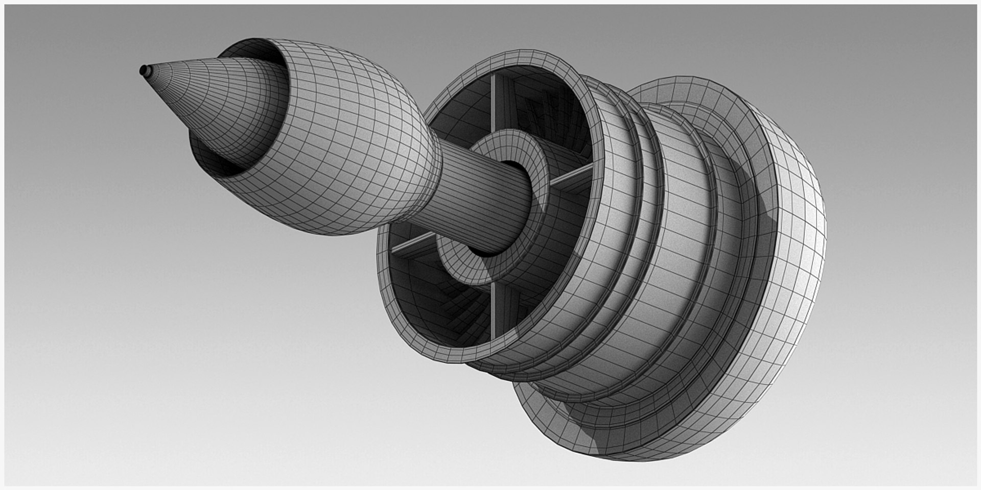 Ge9x Jet Engine 3D Model - TurboSquid 1485255