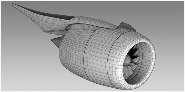 Ge9x jet engine 3D model - TurboSquid 1485255