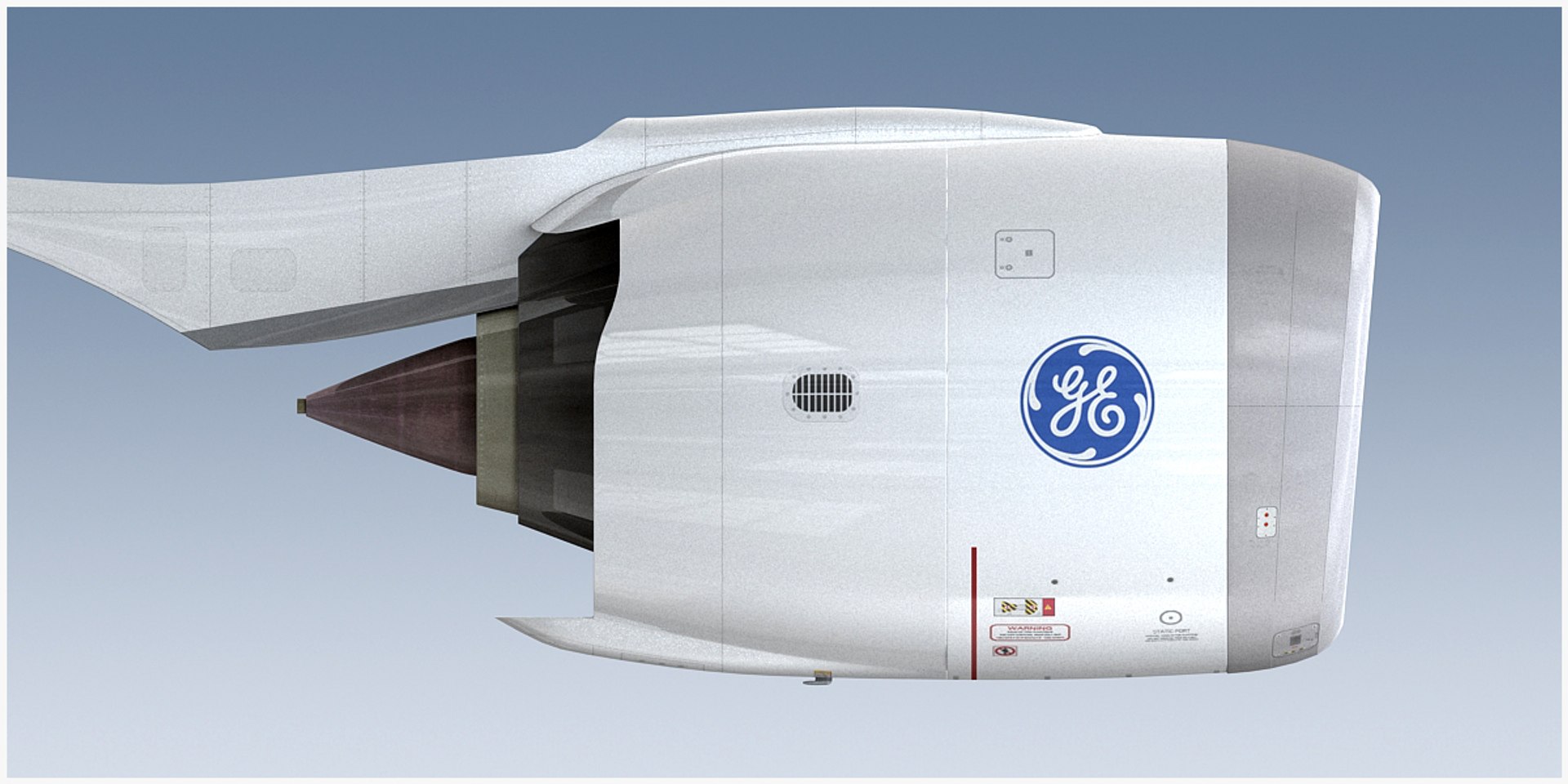 Ge9x Jet Engine 3D Model - TurboSquid 1485255