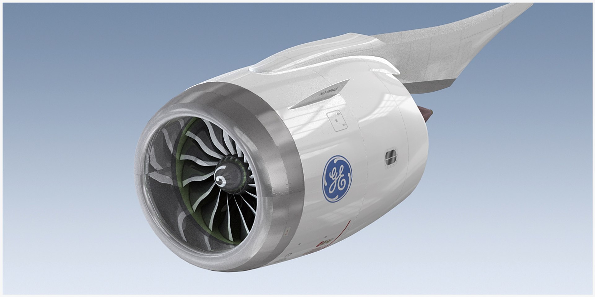 Ge9x Jet Engine 3D Model - TurboSquid 1485255