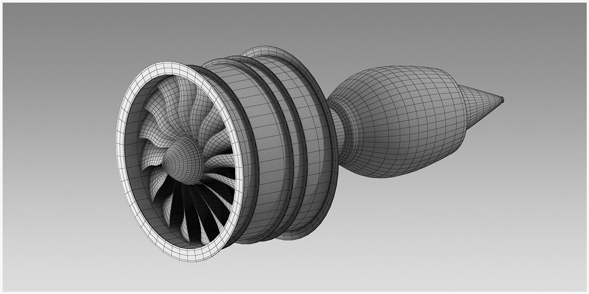 Ge9x Jet Engine 3D Model - TurboSquid 1485255