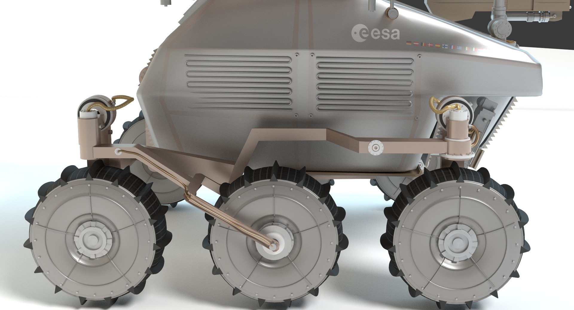 Mars Rover 3d Model