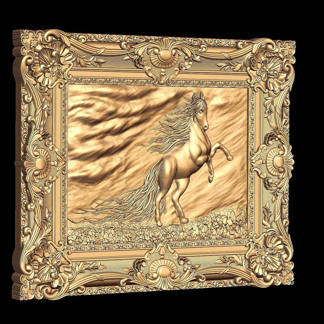 3d Model Panno Stl Cnc