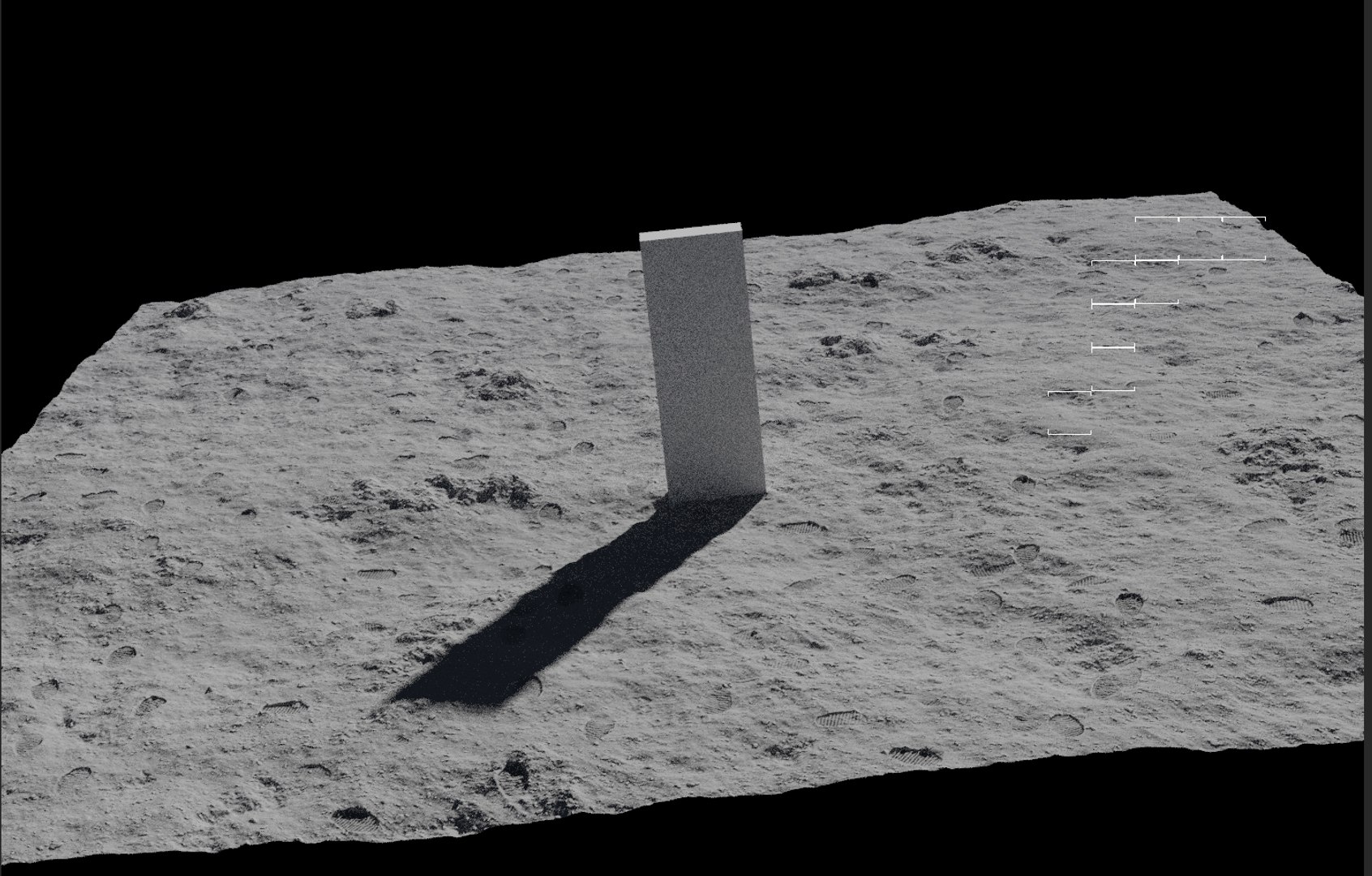 3D Space Rover Moon Ground - TurboSquid 1602970