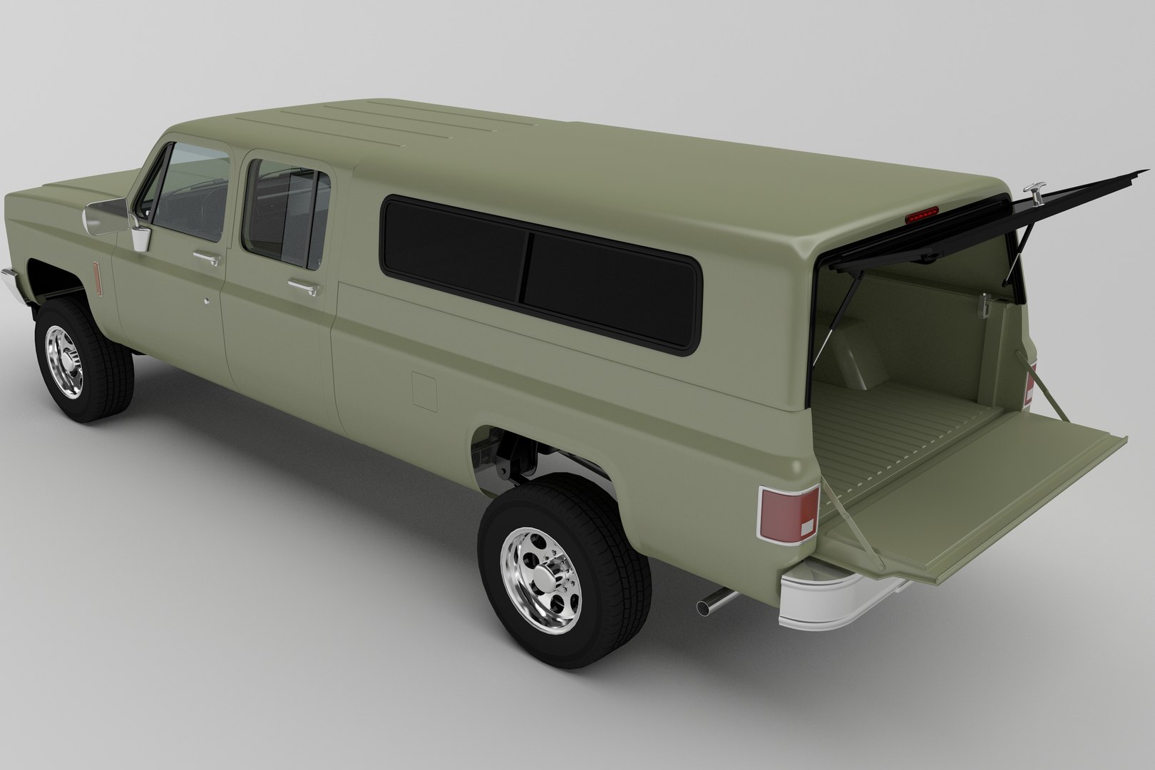 Free Camper Shell 3D Model - TurboSquid 1708434