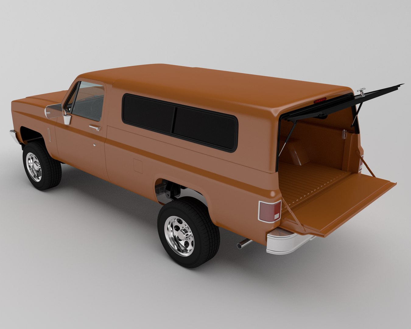 Free Camper Shell 3D Model - TurboSquid 1708434