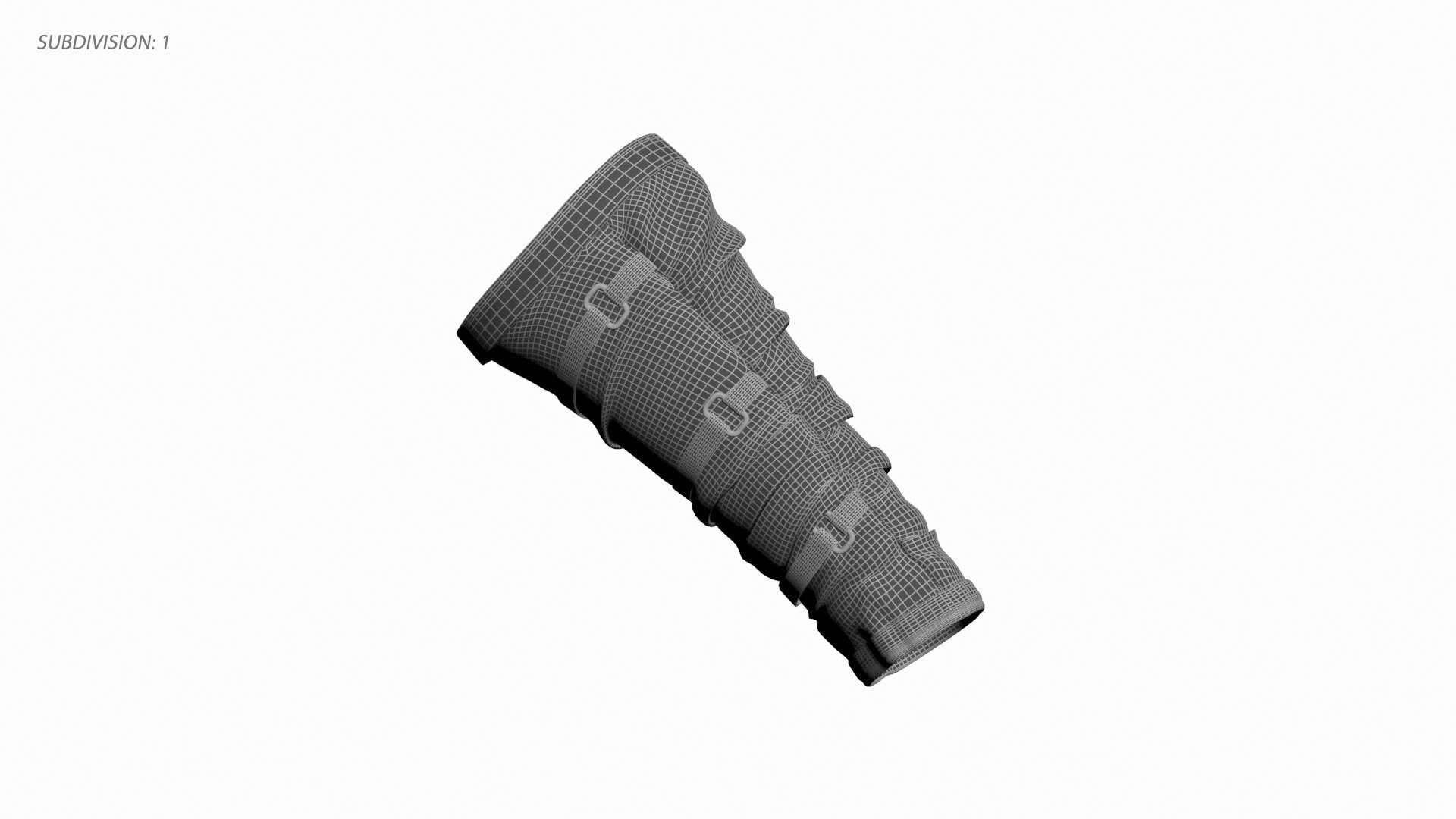 Bracers Straps 3D Model - TurboSquid 2196185
