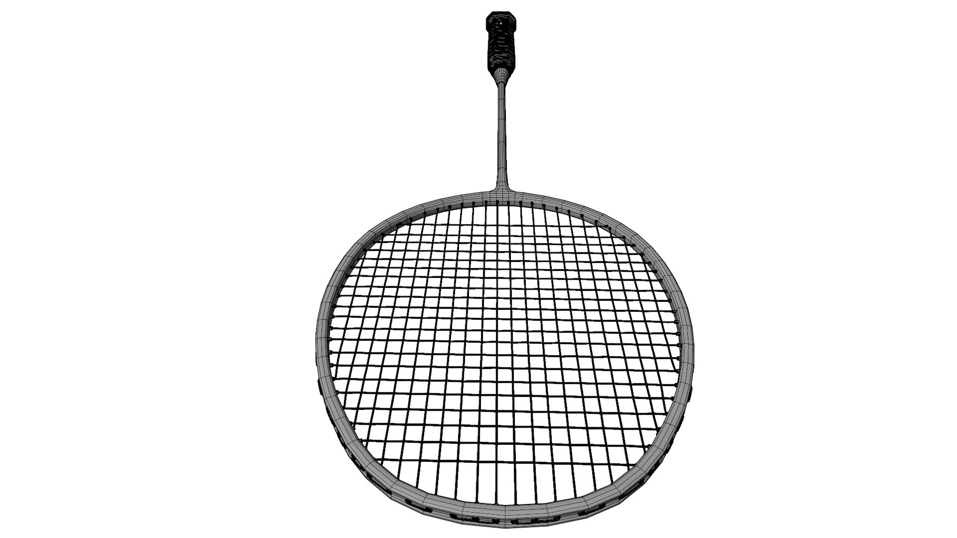 Badminton Racket 3D Model - TurboSquid 2330028