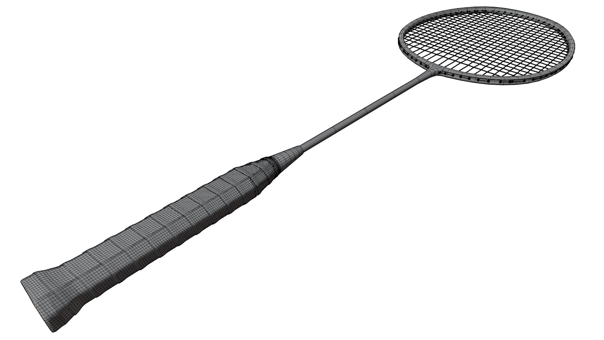 Badminton Racket 3D Model - TurboSquid 2330028 Badminton Racket 3D Model - TurboSquid 2330028