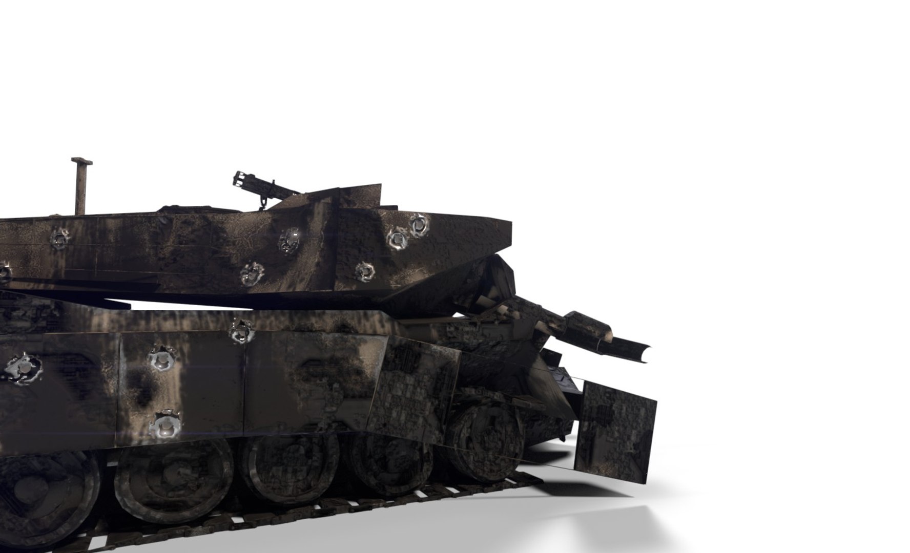 Tank Abrams Games 3D Model - TurboSquid 1302298
