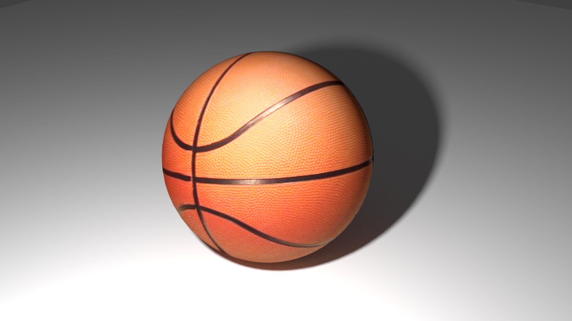 basketball ball 3d model