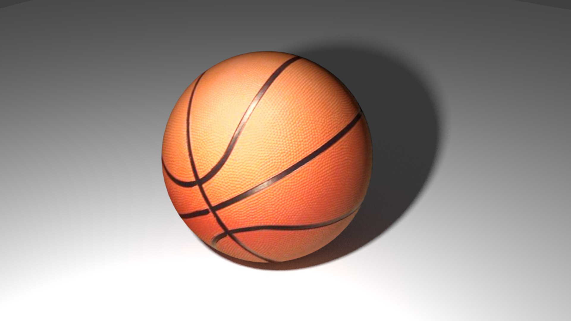basketball ball 3d model