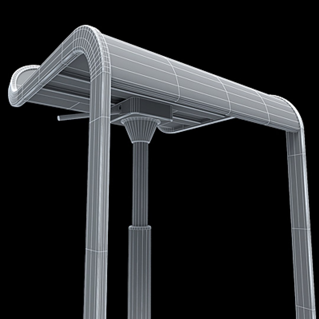 3d Model Of Lem Piston Stool