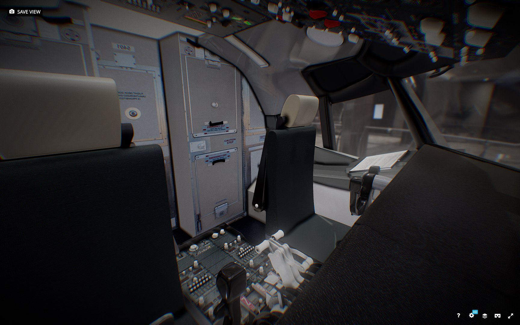 3D Boeing 737 Max Airplane Cockpit - TurboSquid 1885997