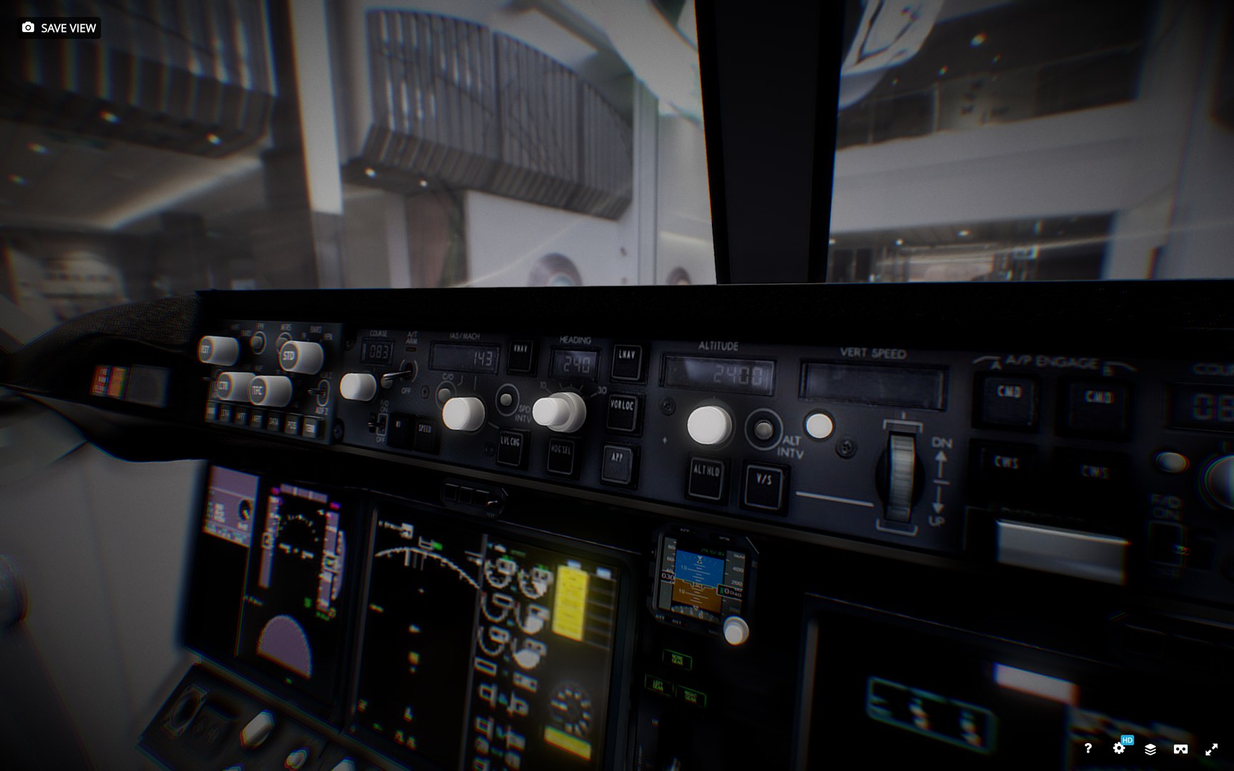3D Boeing 737 Max Airplane Cockpit - TurboSquid 1885997